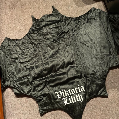 Baby Black Bat Customized Play Mat, Room Mat, or Blanket - Etsy