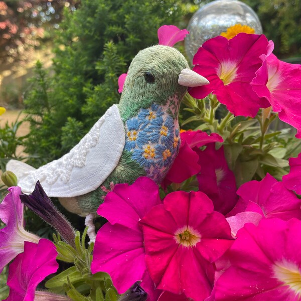 Magpie Sewing Pattern (PDF Download) Eclectic Minx Textile Bird ...