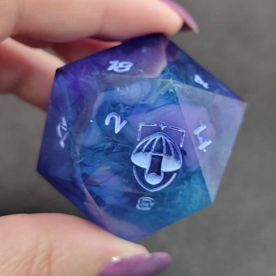 Nocturnal Fortune Dice Set Polyhedral Dice D&D Dice Set Dungeons and ...