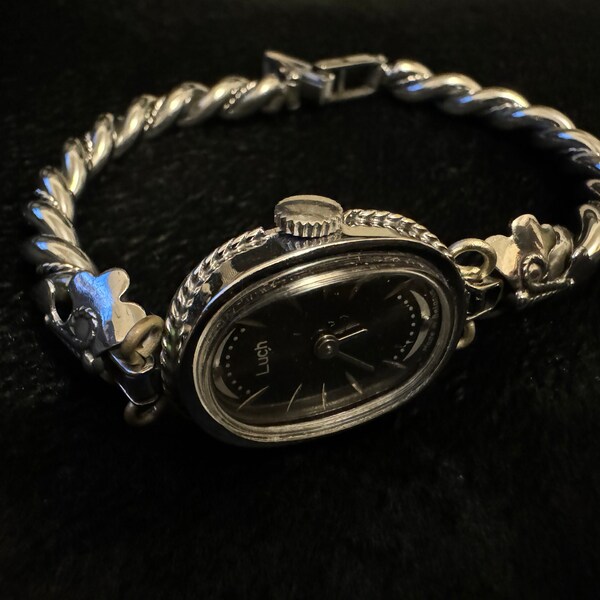 Vintage Watches for Women, Chaika Watch, Dainty Watch, Womens Silver ...