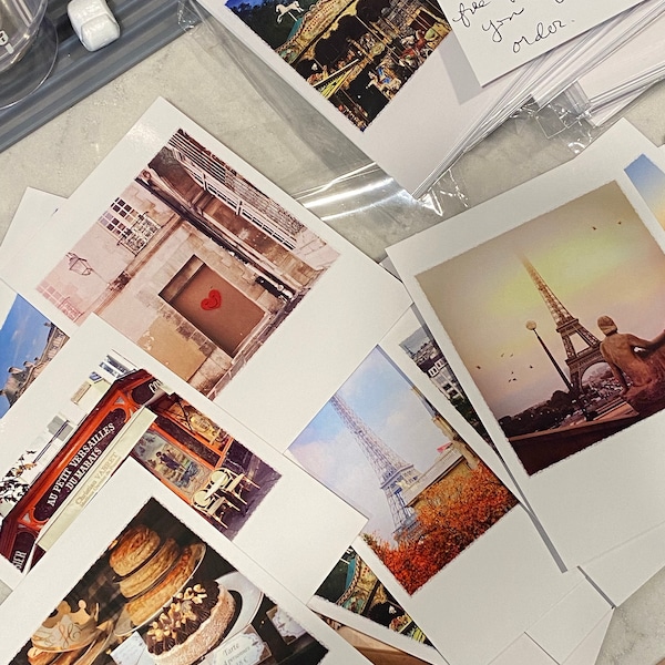 Set of 15 Paris Postcards Paris Souvenir French Travel Postcards Artist ...