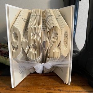 Read Folded Book Graduation Literature Librarian English | Etsy