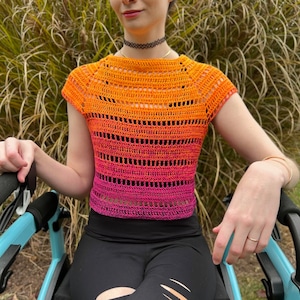 Colosseum Crop PDF Crochet Pattern - Etsy Australia