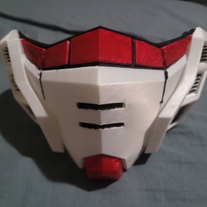Anime Battle Mech Cosplay Mask Made in US Fast Shipping 3D Printed ...