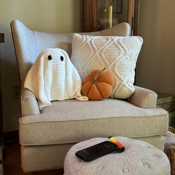 Crochet Ghost Pillow PDF Pattern - Etsy