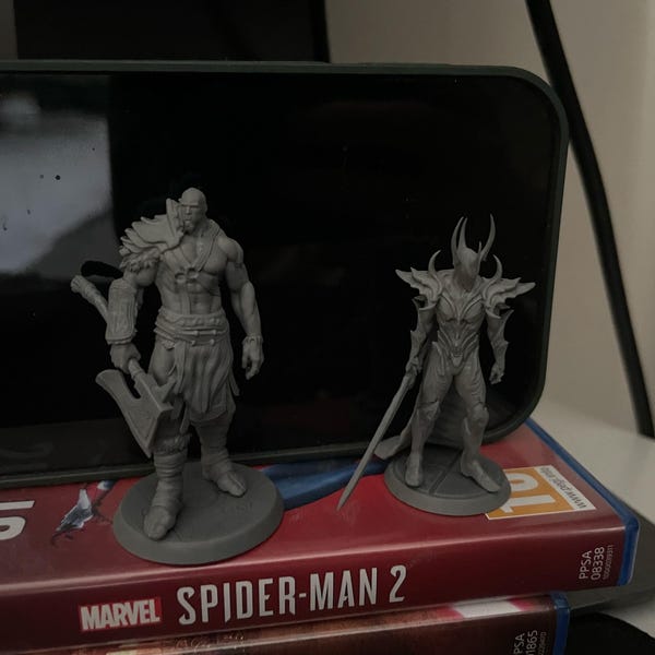 Leviathan Premium 3D Printed Fantasy Tabletop Miniatures 28mm 32mm to ...