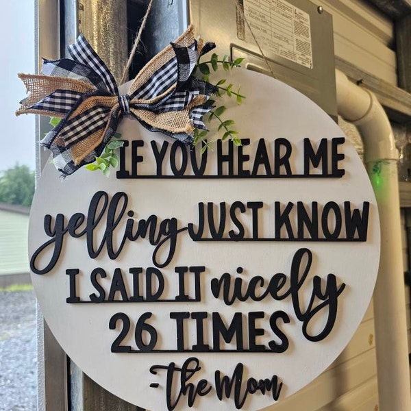 Funny Round Signs SVG , Round SVG Files, Door Hanger Svg, Welcome Sign ...