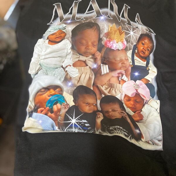 Custom Photo Daddy Shirt, Custom Bootleg Rap Daddy Tee, Dad Shirt With ...