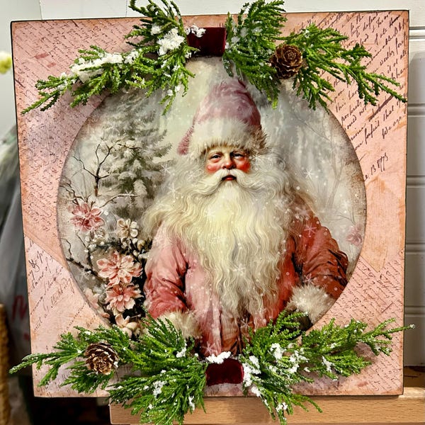 Vintage Stye Christmas Sign, Metal Sign, Christmas Decor, Country ...