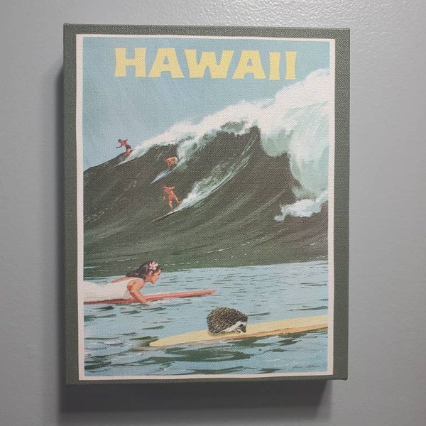 Rare Hedgezilla Movie Poster Cutest Kaiju Protector of Tokyo - Funny ...