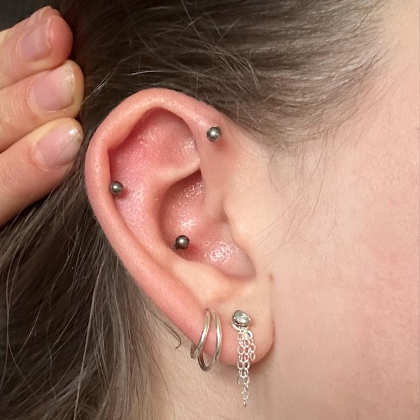 Hidden Helix Chain, Helix Chain, Double Helix Chain, Helix Earring ...