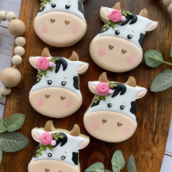 Cow Bull Head Farm Animal Cookie Cutter - Etsy