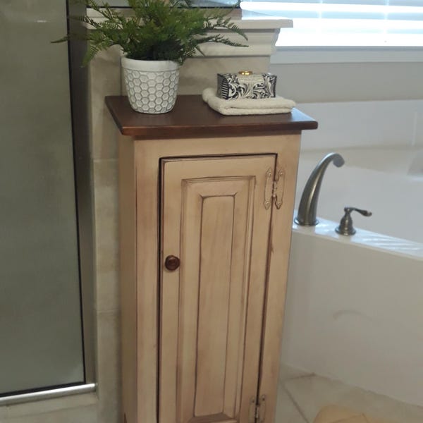 Pantry Cabinet - Amish Furniture - Farmhouse Jelly Cabinet - Kitchen ...