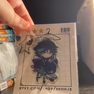 GENSHIN IMPACT Kaeya Fashion PRINT unofficial Fan Merch - Etsy