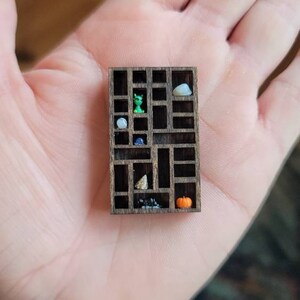 Spooky Trees Hand Painted Miniatures Micro Figurines for Jewelry ...