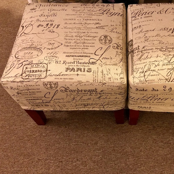 Ballard Designs DOCUMENT BROWN French Script Designer Craft Pillow ...