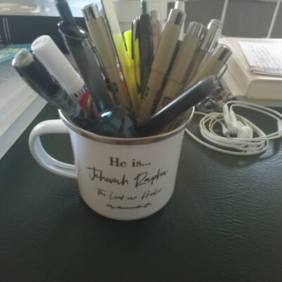 El Roi Names of God Mug Metal Coffee Camper Mug the God Who Sees ...