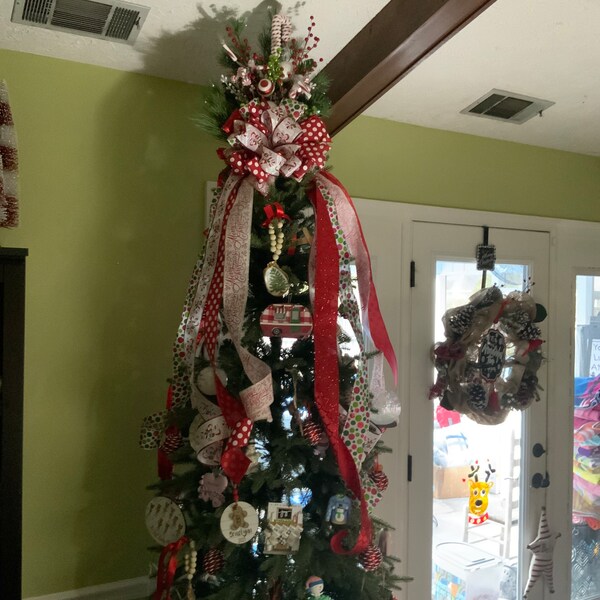 Christmas Tree Topper, Extra Large Tree Topper, Tree Topper for ...