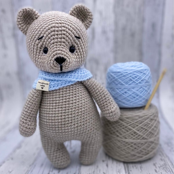 Teddy | CROCHET PATTERN - Etsy