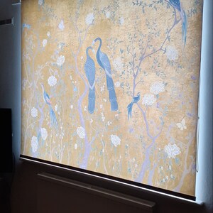 Watercolored Forest Scenery Custom Made Printed Window VNT30 | Etsy