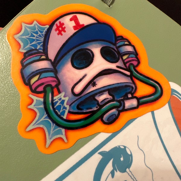 Smitty Werbenjagermanjensen 3" Spongebob Sticker | Waterproof Sticker ...
