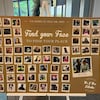 Photo Collage 'find Your Face' Wedding Table Plan | Fun Wedding ...