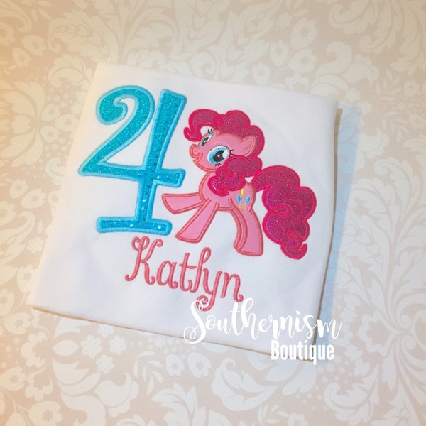 My Little Pony Machine Applique Design in 2 Sizes ---instant Download ...