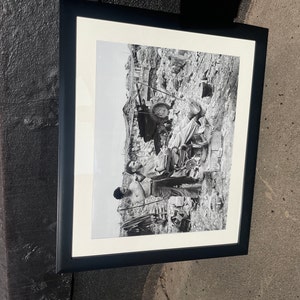 Weird Vintage Photo Print Strange Man Creepy Black and White Wall Decor ...