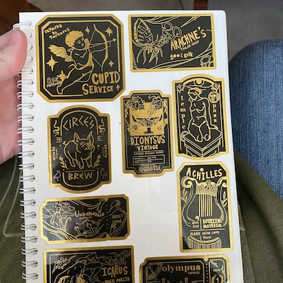 Amphora Sticker Pack Ancient Greece Stickers Ancient Greek Art Greek ...