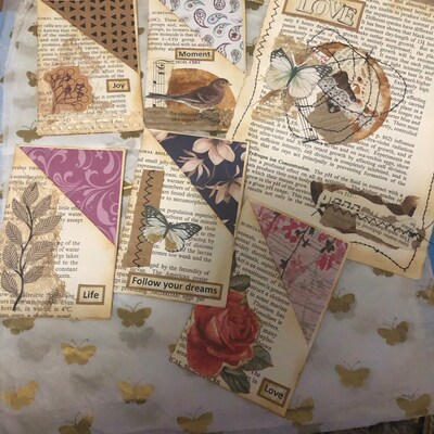 Handmade Journaling Pockets Pack of 5 - Etsy UK