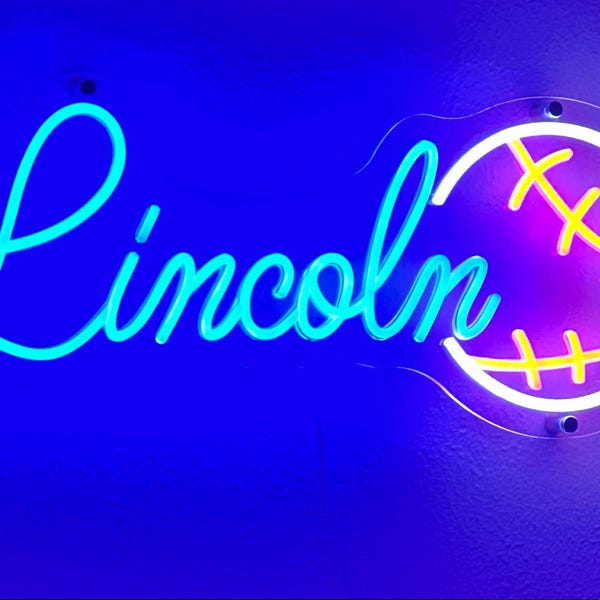 Angel Wings and Halo Neon Sign Custom, Angel Wings Neon Sign, Party ...