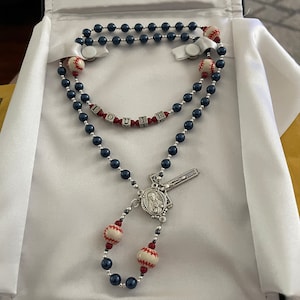 First Communion Rosary, Boy Communion Gift, Communion Bead ...