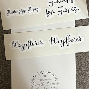 Custom Text Sticker Build Your Own Sticker Personalized Quotes Kiss Cut ...