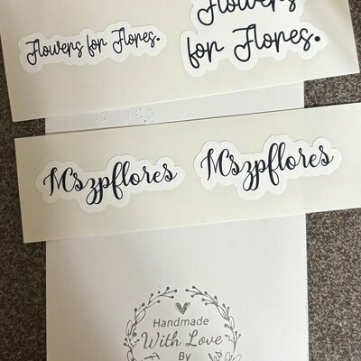 Custom Text Sticker Build Your Own Sticker Personalized Quotes Kiss Cut ...