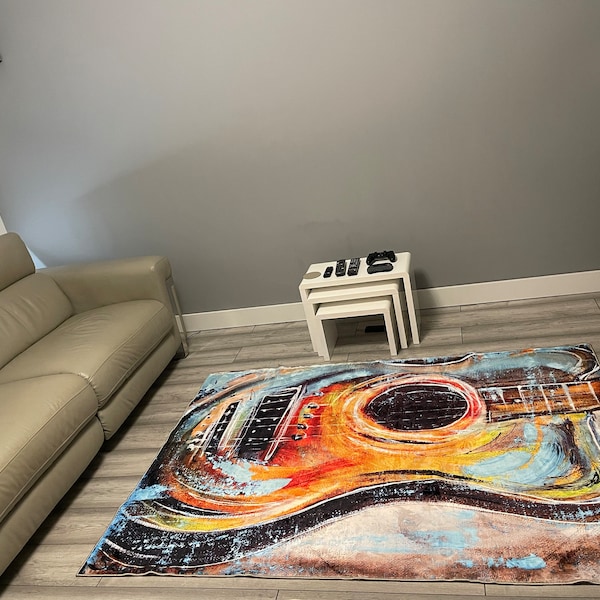 Black and Red Round Rug,modern Rug,for Living Room Rug,area Rug ...