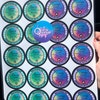 Uber Eats Delivery Stickers for Gig Workers. Custom Personalized Uber ...