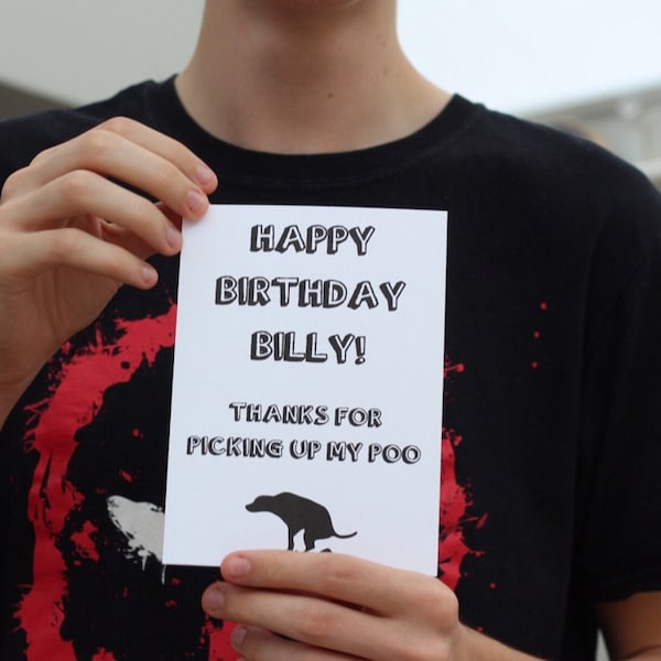 Rude Birthday Card, Funny Birthday Card, Offensive Birthday Card ...