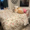 Blue Floral 100% Cotton Duvet Cover Set-cute Fresh Floral Bedding Set ...