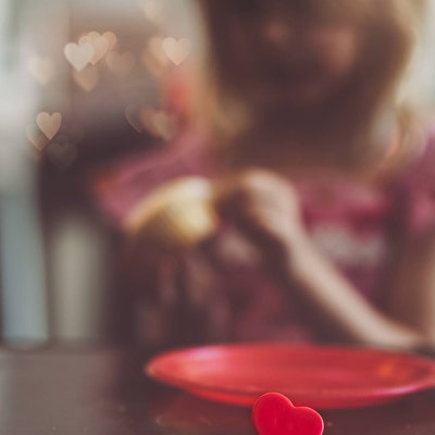 Heart Bokeh Overlays, Valentine Overlays. Photoshop Overlays, Bokeh ...