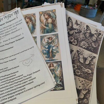 THE OLD LIBRARY Digikit Digital Printable Printables Digikits Digi Kit ...