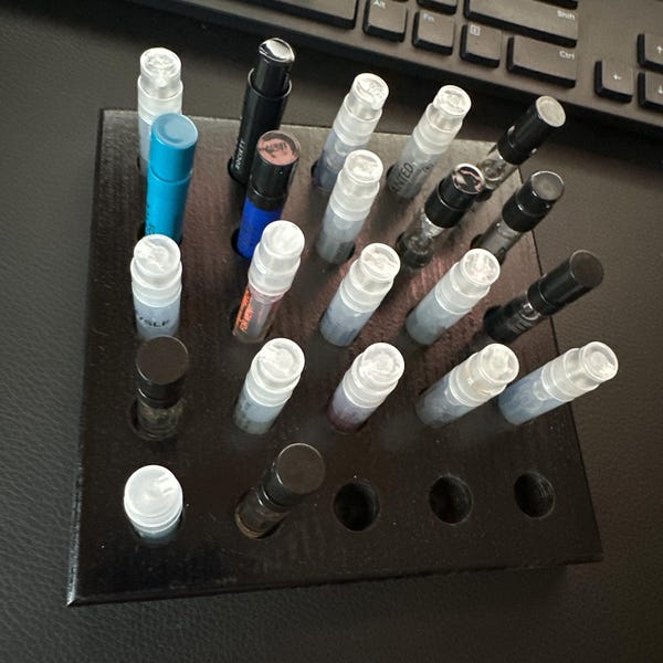 Perfume Sample Holders - Fragrance Organizer - Atomizer Storage - 2-10 ...