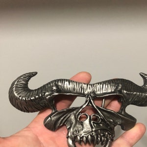 V2.0 Acme Brand DANZIG KISS SKULL Metal Belt Buckle Samhain - Etsy