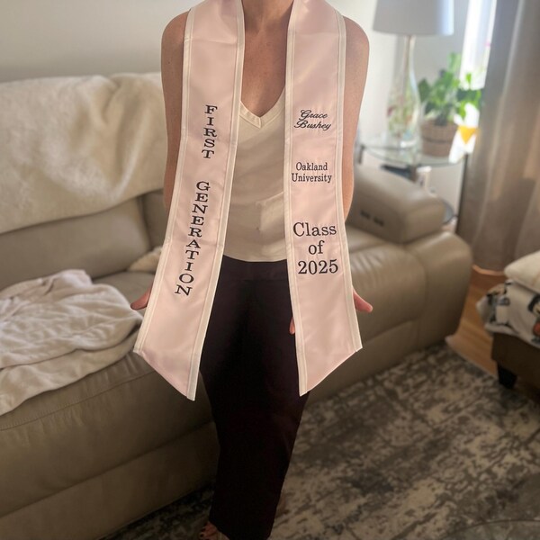 Medical Assistant Personalized Embroidery Graduation Chiseled Stole - Etsy