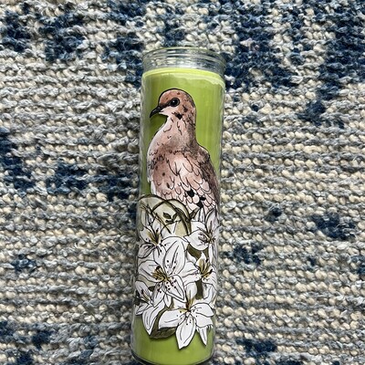 Mourning Dove Spirit Candle - Etsy