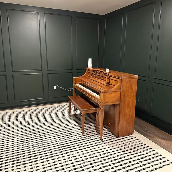 Wall Molding Package Ready to Assemble Wall Paneling Kit Pre-cut ...