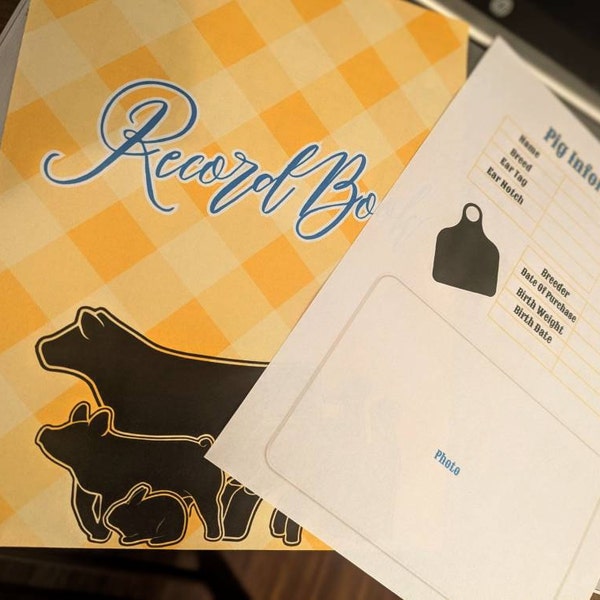 Printable FFA Sentinel Agenda: Record Keeping, Officer Planner (digital ...