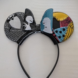 Wizard School Ears Embroidery File, in the Hoop Digital Pattern for 4x4 ...