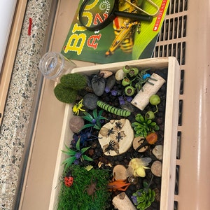 Honeycomb Bumblebee Counting Sensory Bin, Preschool Math, Montessori ...