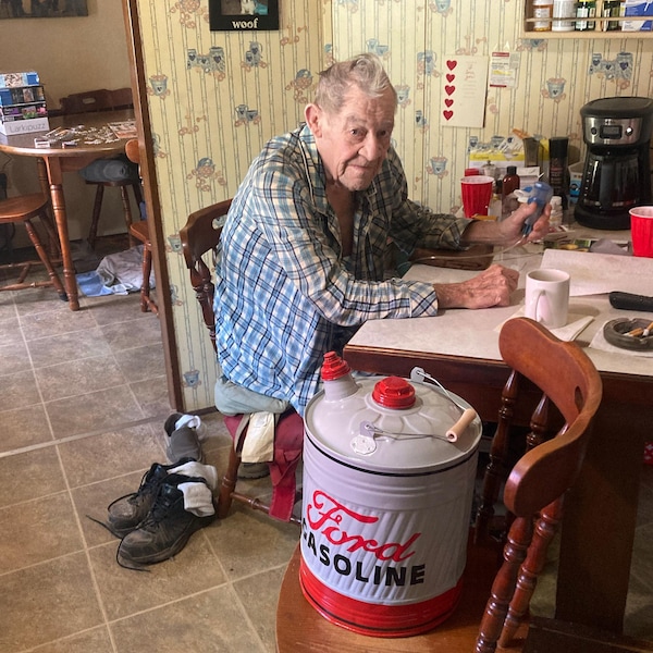 Vintage FORD 5 Gallon Gas Can Refinished - Etsy