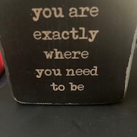 Mini Quote Block Motivational Quote Strength Quote Office - Etsy Canada